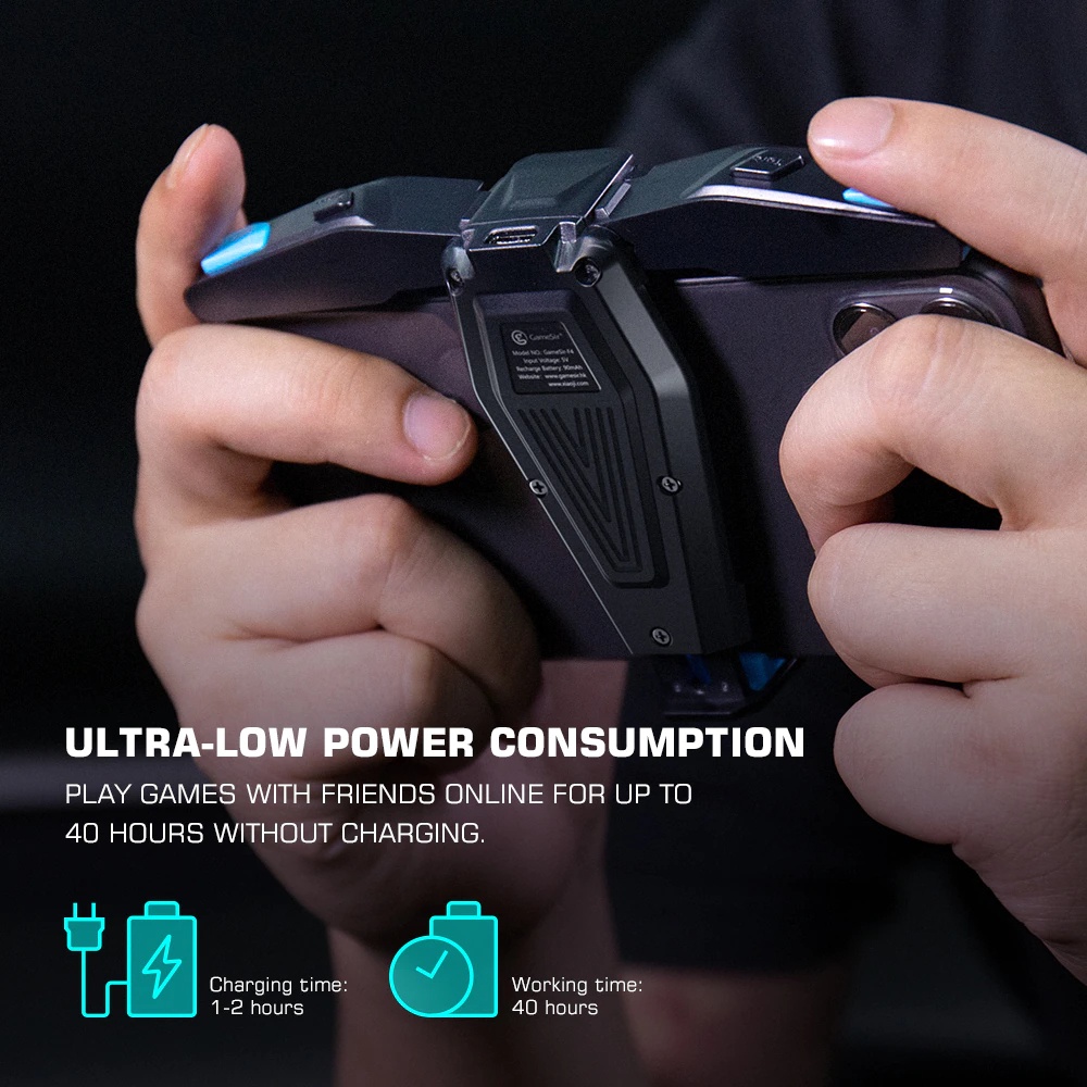 GameSir F4 Falcon Mobile Phone Gaming Trigger PUBG Fire Button Aim Key ...