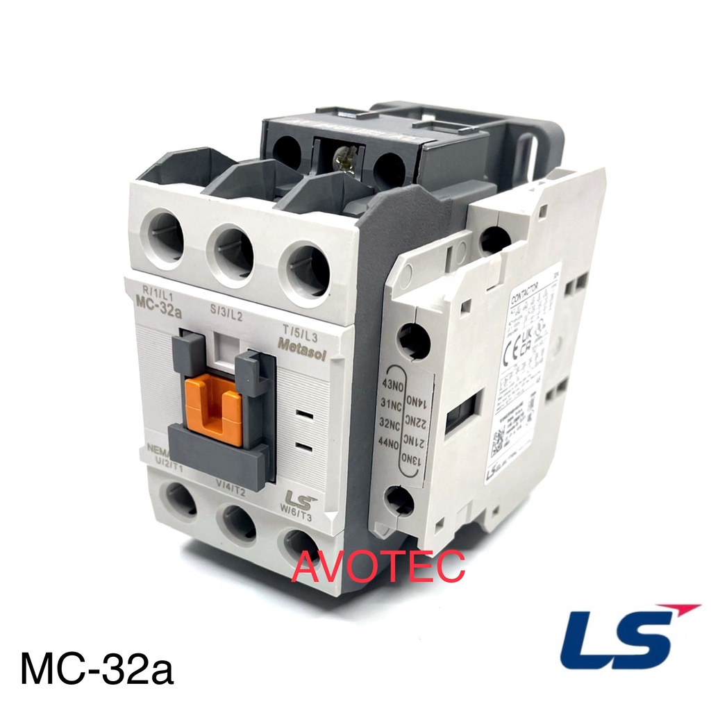 LS MC-32a (1a1b) 3Pole Metasol Magnetic Contactor | Shopee Malaysia