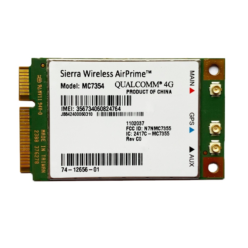 Wwan MC7354 / MC7355 3G/4G/LTE reception Card for laptop - Sierra ...
