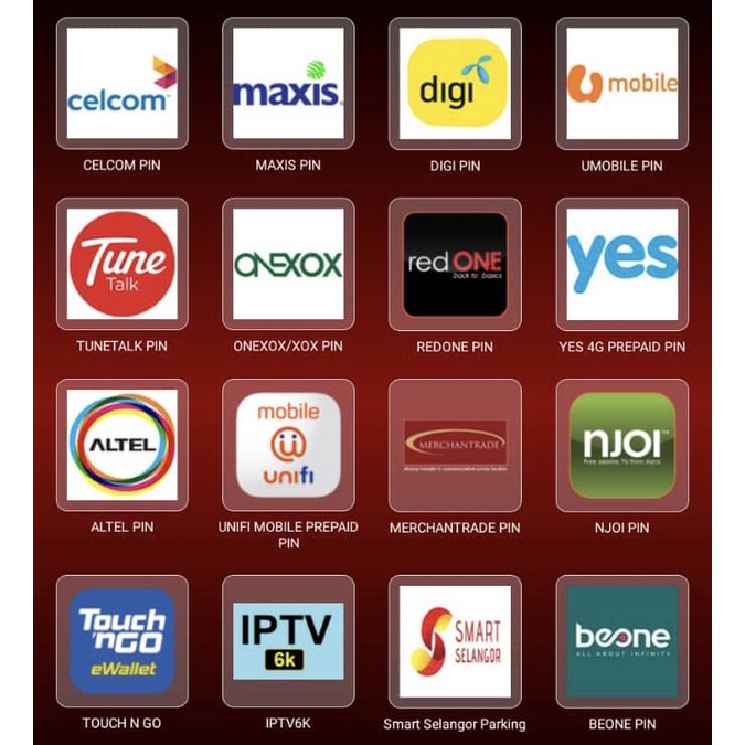 Topup Prepaid Pelbagai Murah | Shopee Malaysia