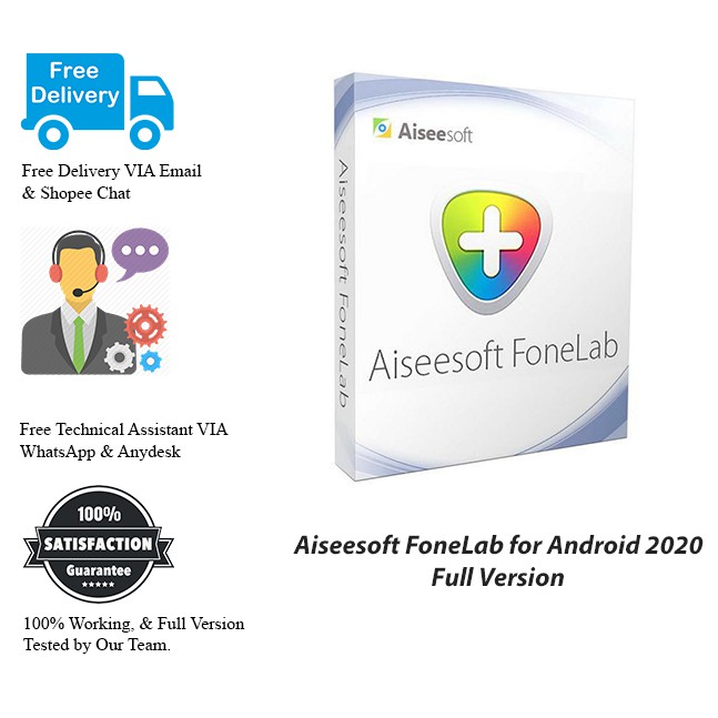 Aiseesoft FoneLab for Android 5 2023 Full Version | Shopee Malaysia