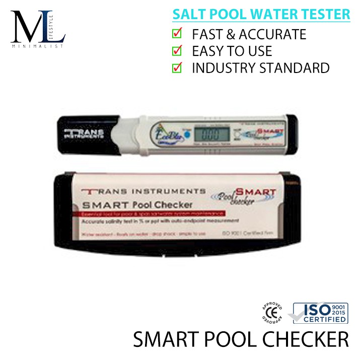 Minimalist Lifestyle:- TRANS INSTRUMENTS Smart Pool Salt Checker ...