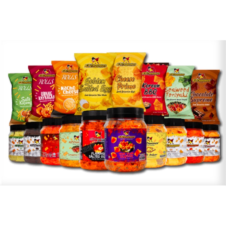 NZ Crunchies Balang Snek Kudapan Lazat (200g) | Shopee Malaysia
