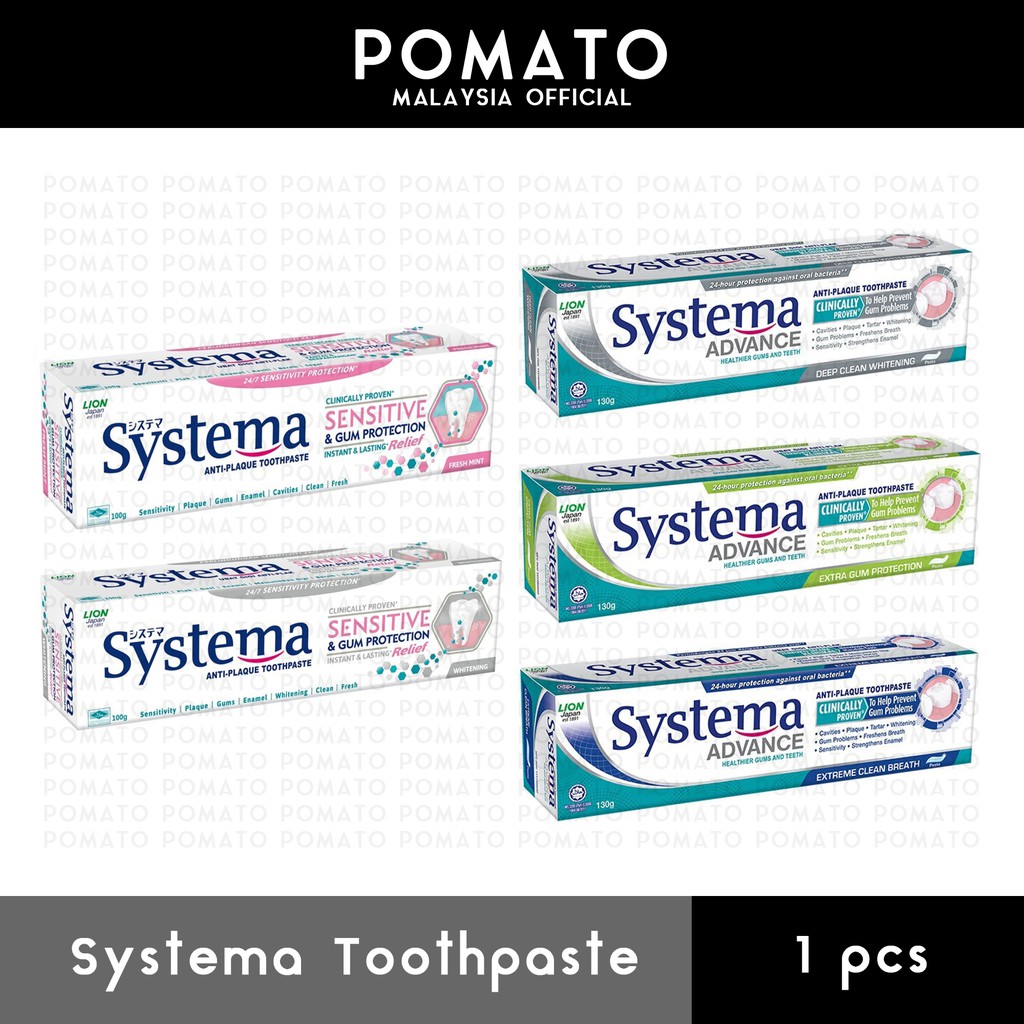 Systema Advance Sensitive Toothpaste 100g 130g | Shopee Malaysia