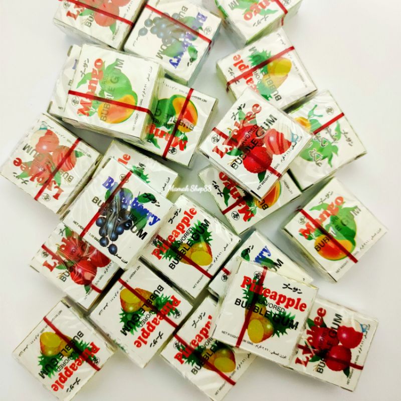 8pcs Pusan Bubble Gum / Chewing Gum | Shopee Malaysia