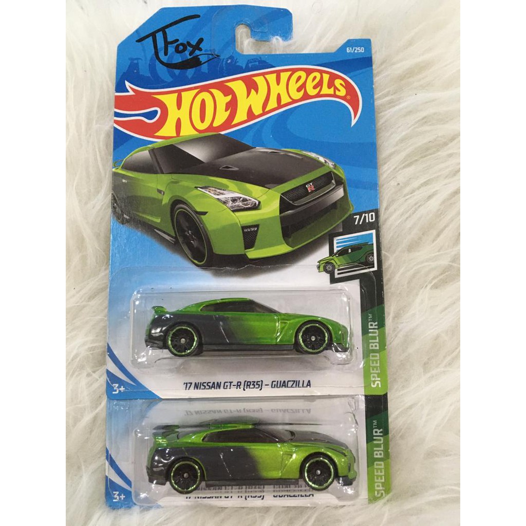 NISSAN GT-R (R35) GUACZILLA HOT WHEELS | Shopee Malaysia