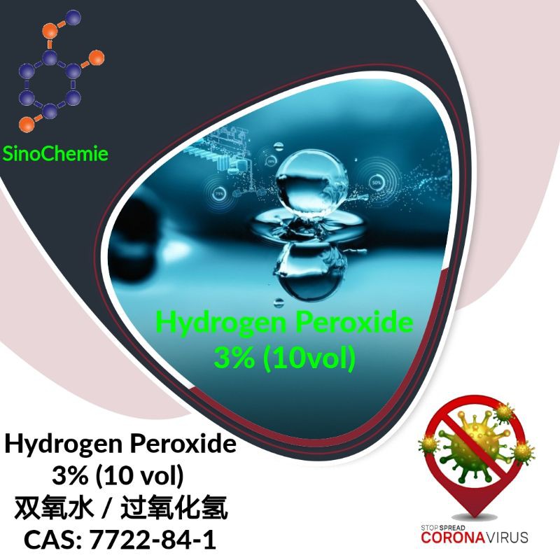 Hydrogen Peroxide 3% / 双氧水 / 过氧化氢，CAS: 7722-84-1 | Shopee Malaysia