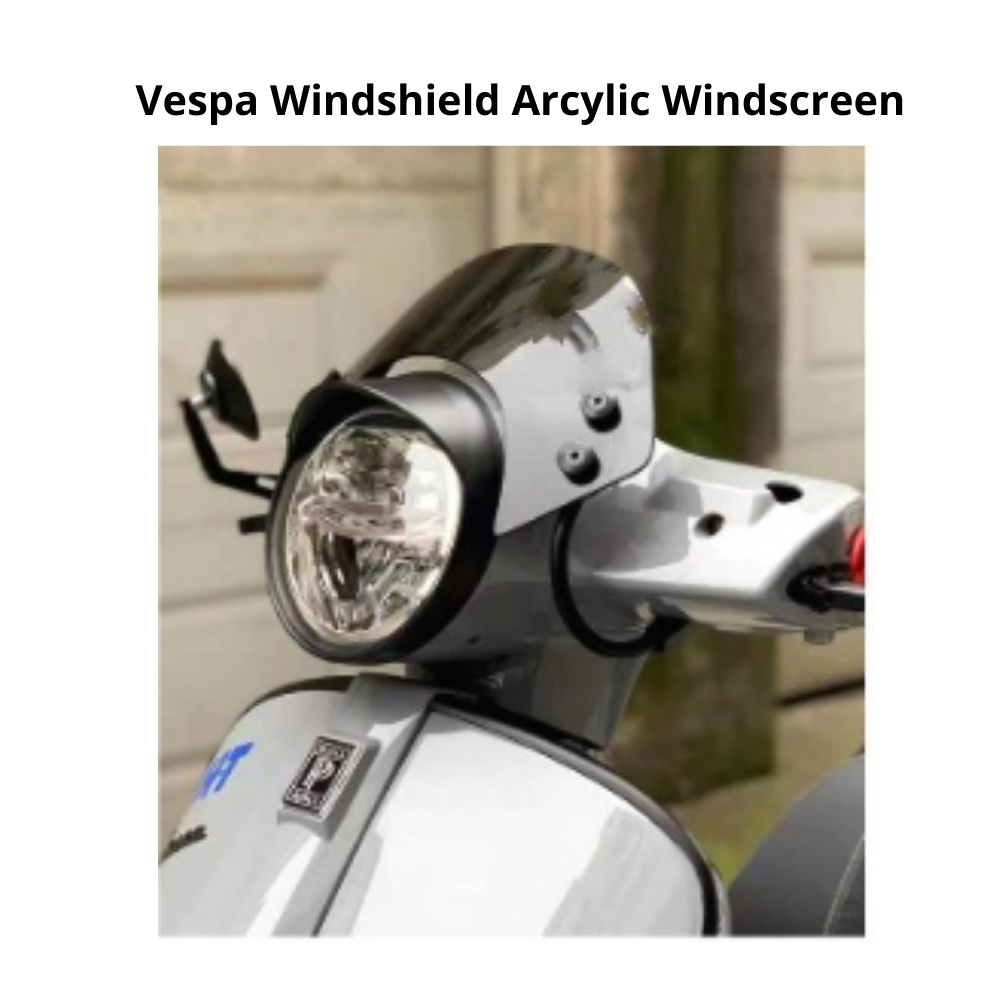 VESPA SPRINT PRIMAVERA GTS 250 300 Motorcycle Racing Windshield Arcylic ...