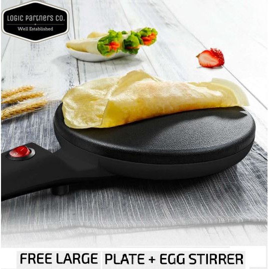 Electric Pancake Mille Crepe Waffle Popiah Springroll Maker 薄饼千层高机 ...