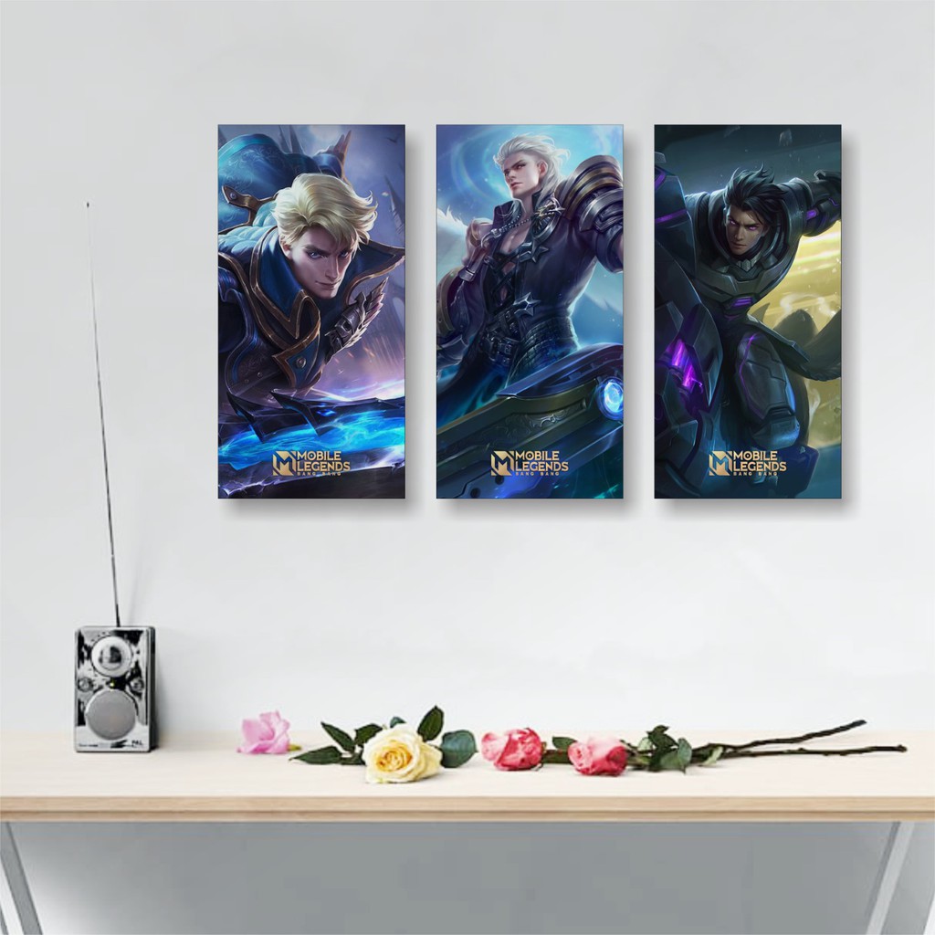 15x30 Mobile Legends Alucard Wall Decoration Wooden Poster | Shopee ...