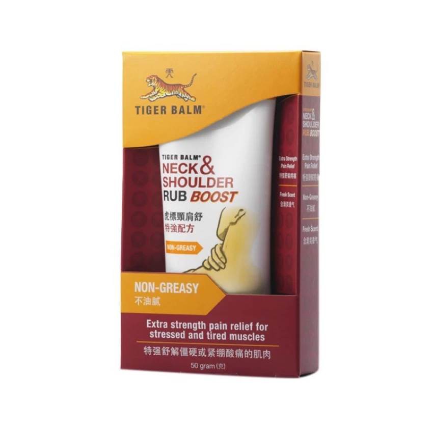 Tiger Balm Neck & Shoulder Rub Boost 50g | Shopee Malaysia
