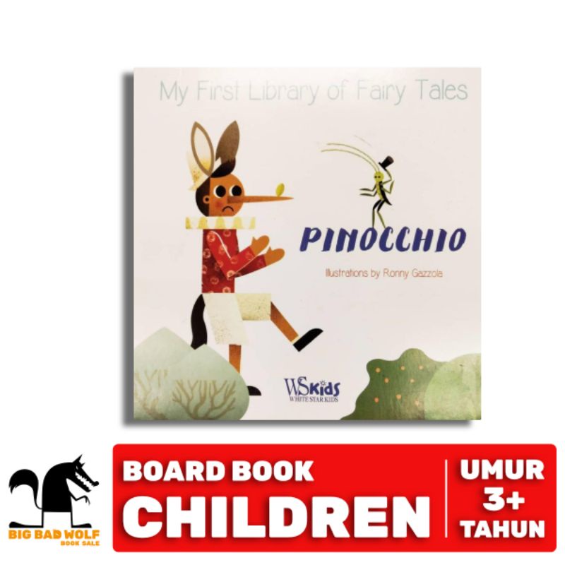 Pinocchio pinocchio board book | Shopee Malaysia