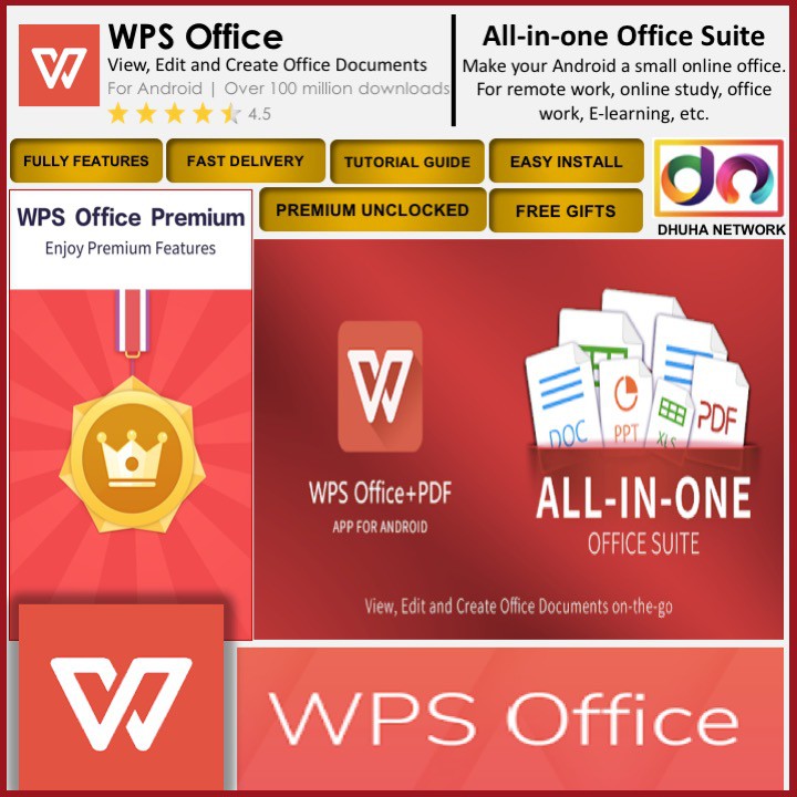 WPS OFFICE + PDF VIP | NEW VERSION 2021 | FULLY UNLOCKED | ANDROID ...