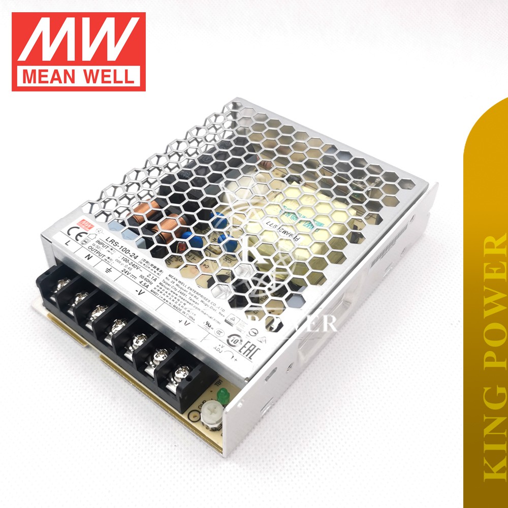 MEANWELL LRS-100 100W 12V 24V AC/DC Power Supply | Shopee Malaysia