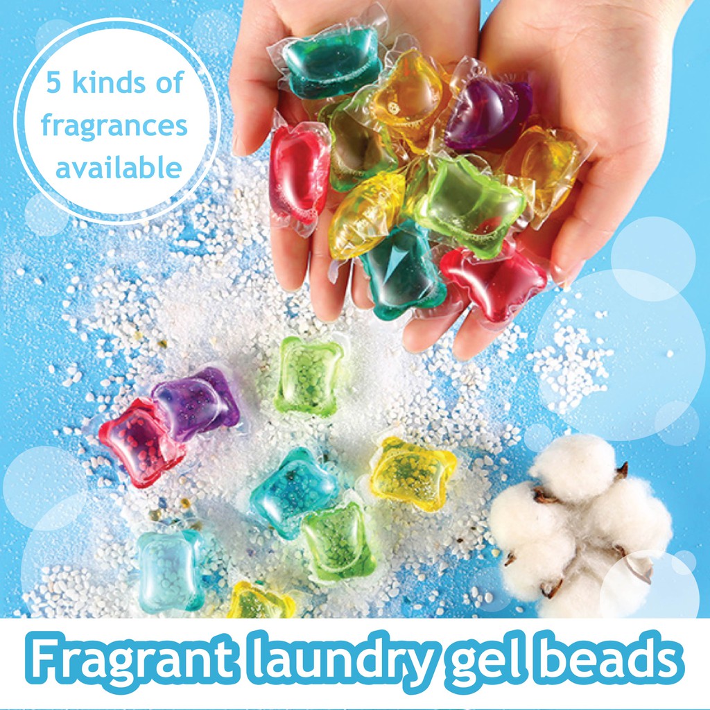 Detergent Beads Detergent Cube Laundry Condensation Beads Laundry Gel ...