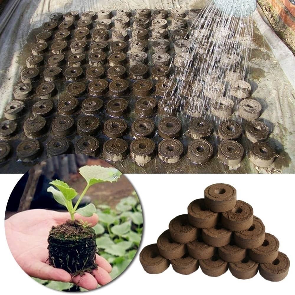 Pellet Pallet Seed Starting Plugs Seedling Soil Block Nutrition ...