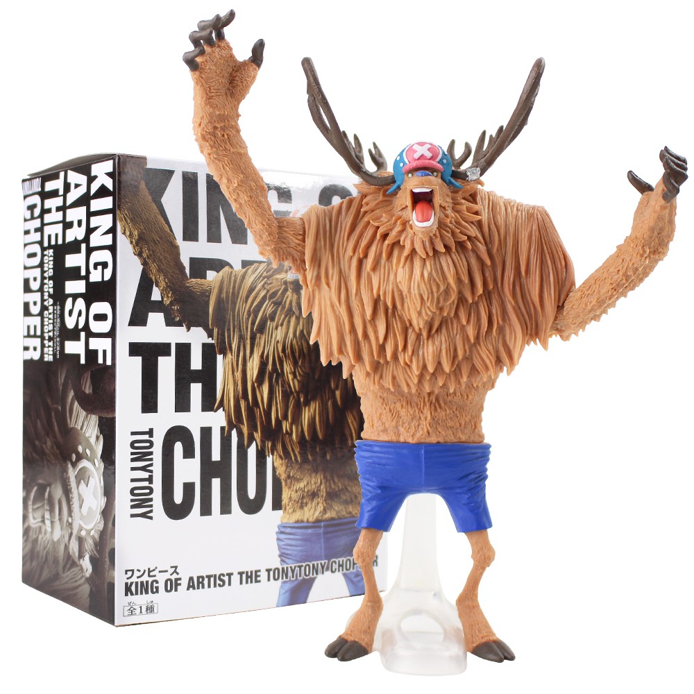 22cm One Piece Anime Figure Chopper King Of Artist Tony Tony Chopper ...