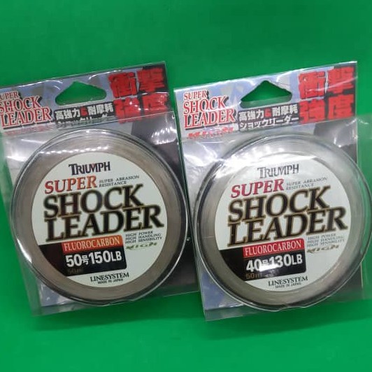 Linesystem Triumph Heavy Fluorocarbon. Fishing 100% FC Leader. 50m Made in Japan | Shopee Malaysia
