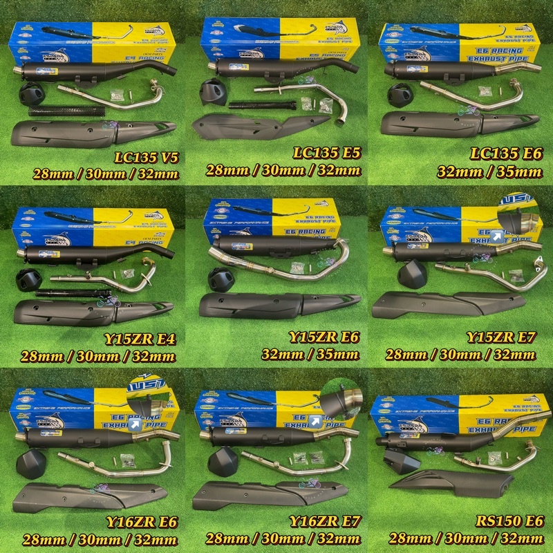 Espada Racing Exhaust Std Cutting 100% Original Ekzos Pipe E4 E5 V5 E6 ...