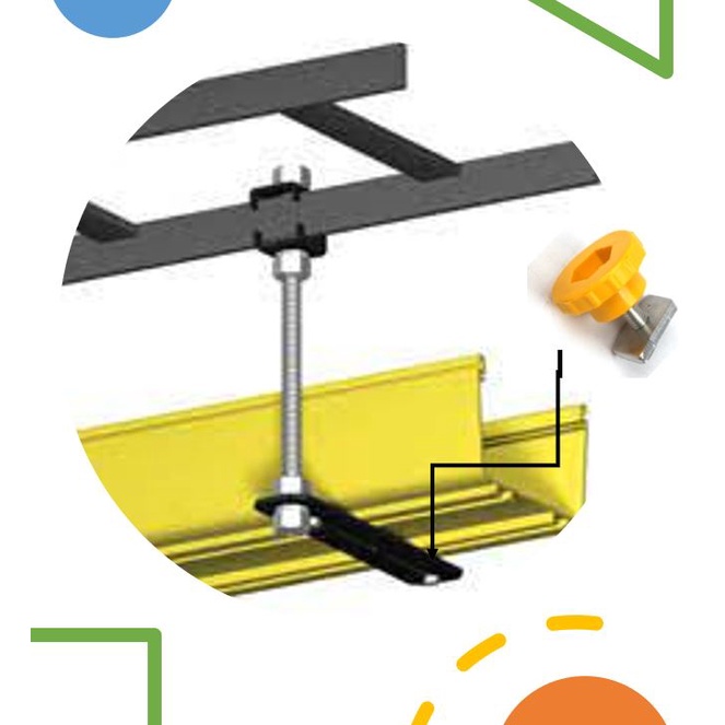Fiber runner ducting Yellow Nut Screw trunking groove accessories ...