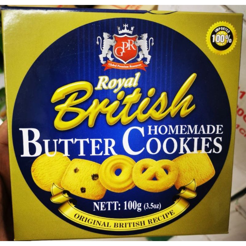 Royal British Butter Cookies 100g | Shopee Malaysia
