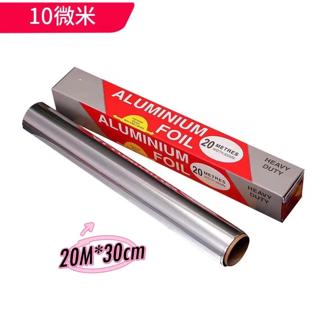 READY STOCK 🔥20m Baking Tools BBQ Barbecue Tin Paper Barbecue Tin Foil ...