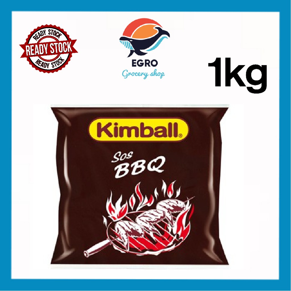 Sos BBQ/Barbecue Kimball 1kg | Shopee Malaysia