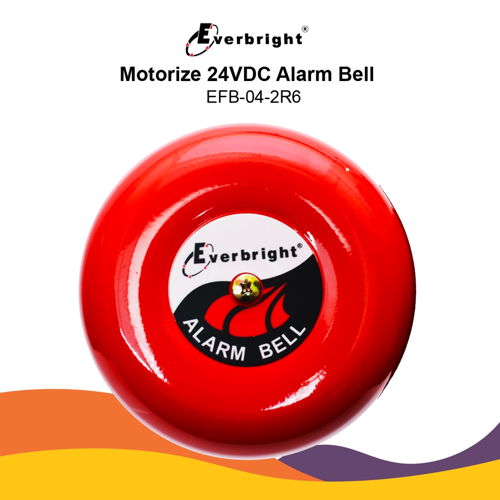 EVERBRIGHT Motorize 24VDC Alarm Bell EFB-04-2R6 | Shopee Malaysia