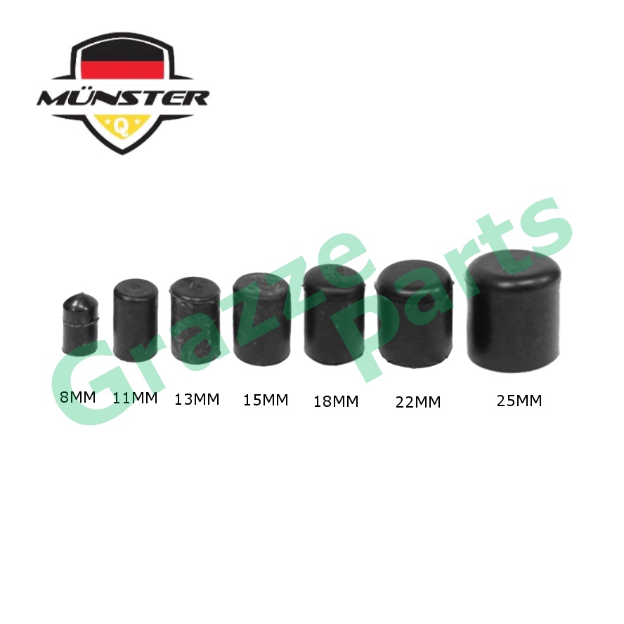 (1pc) Münster Universal Engine Radiator Water Plug Stopper - 8mm / 11mm / 13mm / 15mm / 18mm ...