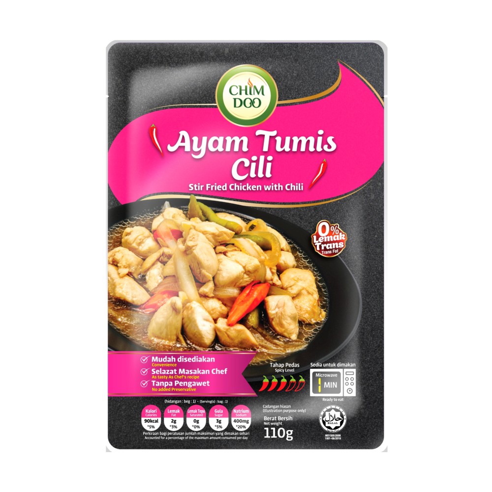 Chim Doo Stir Fried Chicken with Chili | Shopee Malaysia