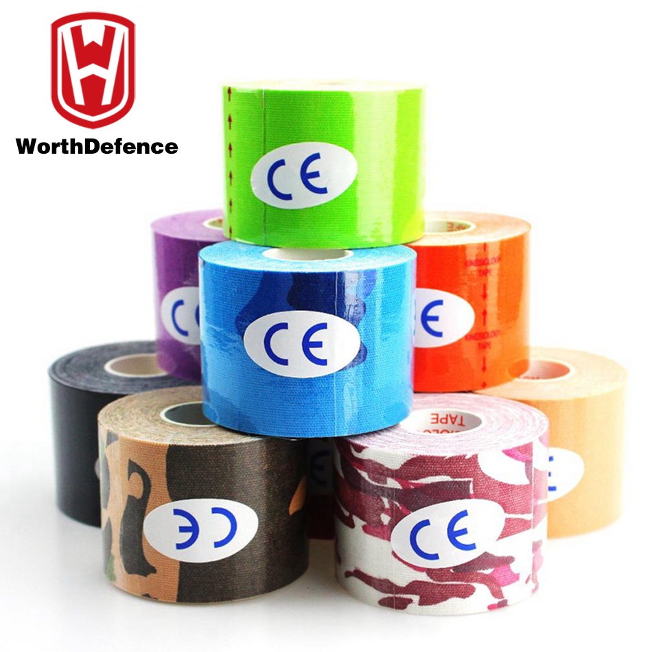 Worthdefence 3 Size Kinesiology Tape Athletic Recovery Self Adherent ...