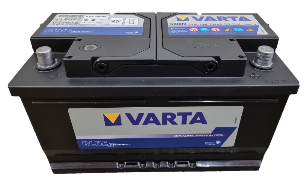 [Installation Provided ] DIN80L DIN80 58039 Varta Blue Dynamic MF Car Battery Bateri Kereta ...