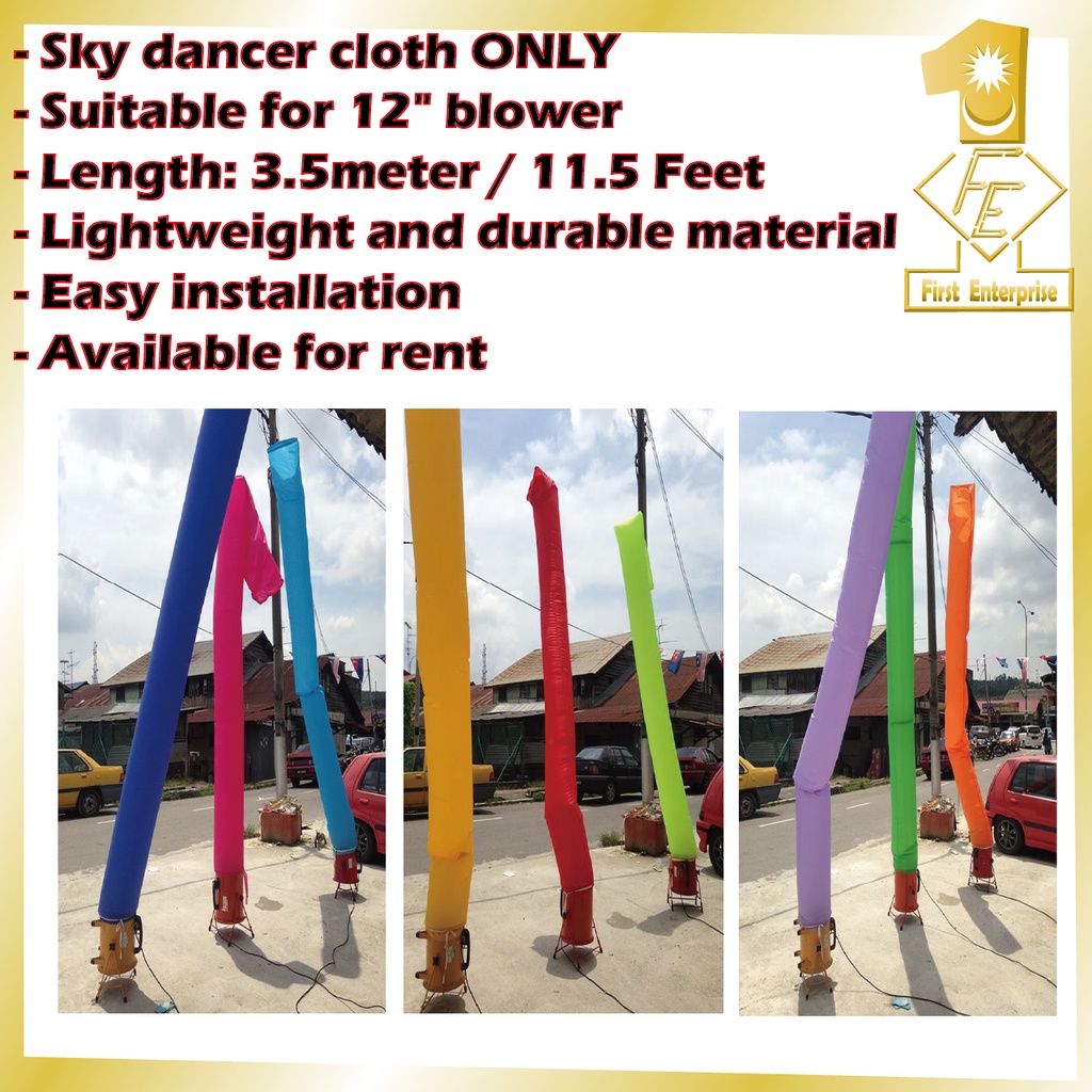 *READY STOCK*Sky Dancer Cloth/Air Dancer Cloth ONLY | Shopee Malaysia