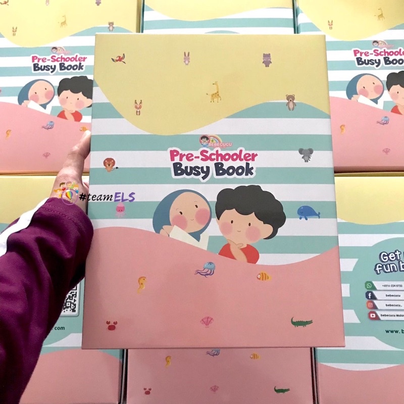Pre-Schooler Busy Book Preschool by Bebecucu | Shopee Malaysia
