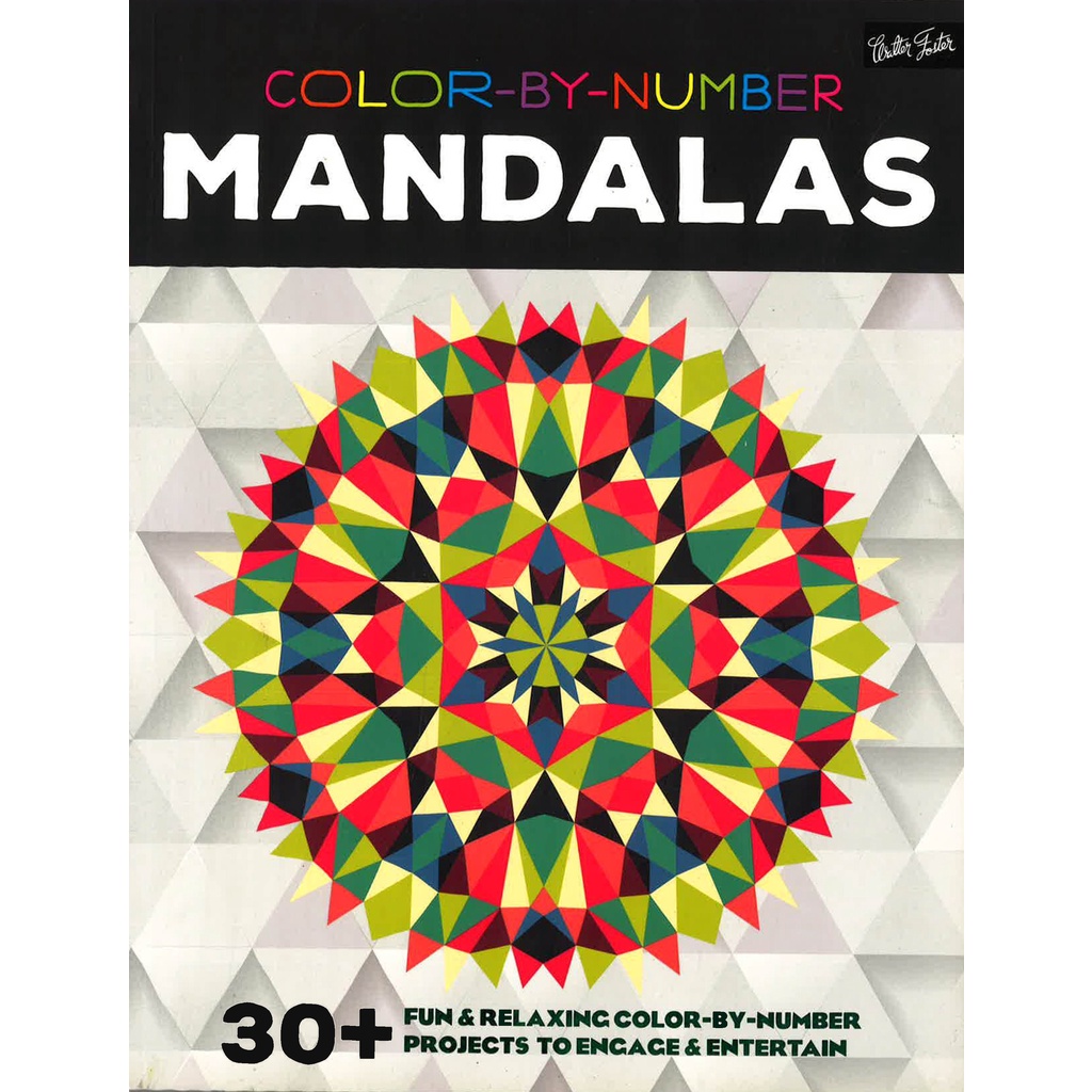 (BBW) Color-By-Number: Mandalas (ISBN: 9781633222045) | Shopee Malaysia