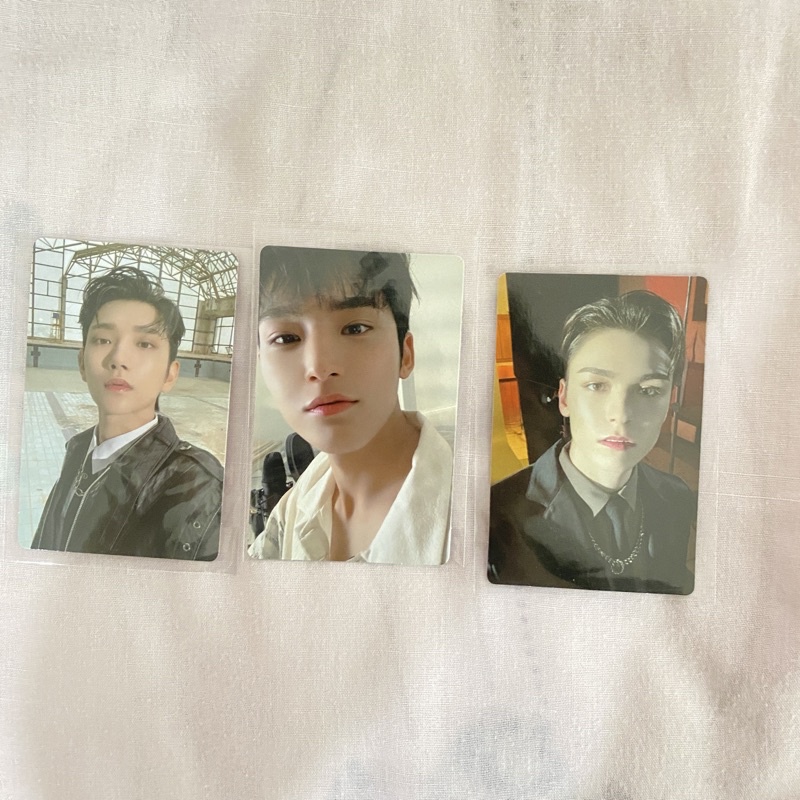 Seventeen Official Attacca Photocards Joshua Mingyu Vernon | Shopee ...