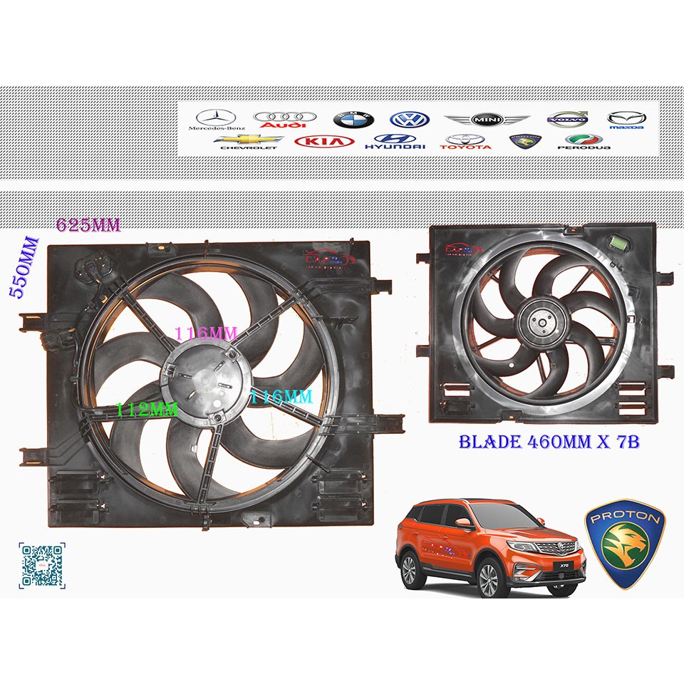 RADIATOR MOTOR PROTON X70 SUV 2018Y | Shopee Malaysia