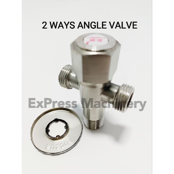 HIGH QUALITY Stainless Steel Two Way Angle Valve/Toliet Angle Valve ...