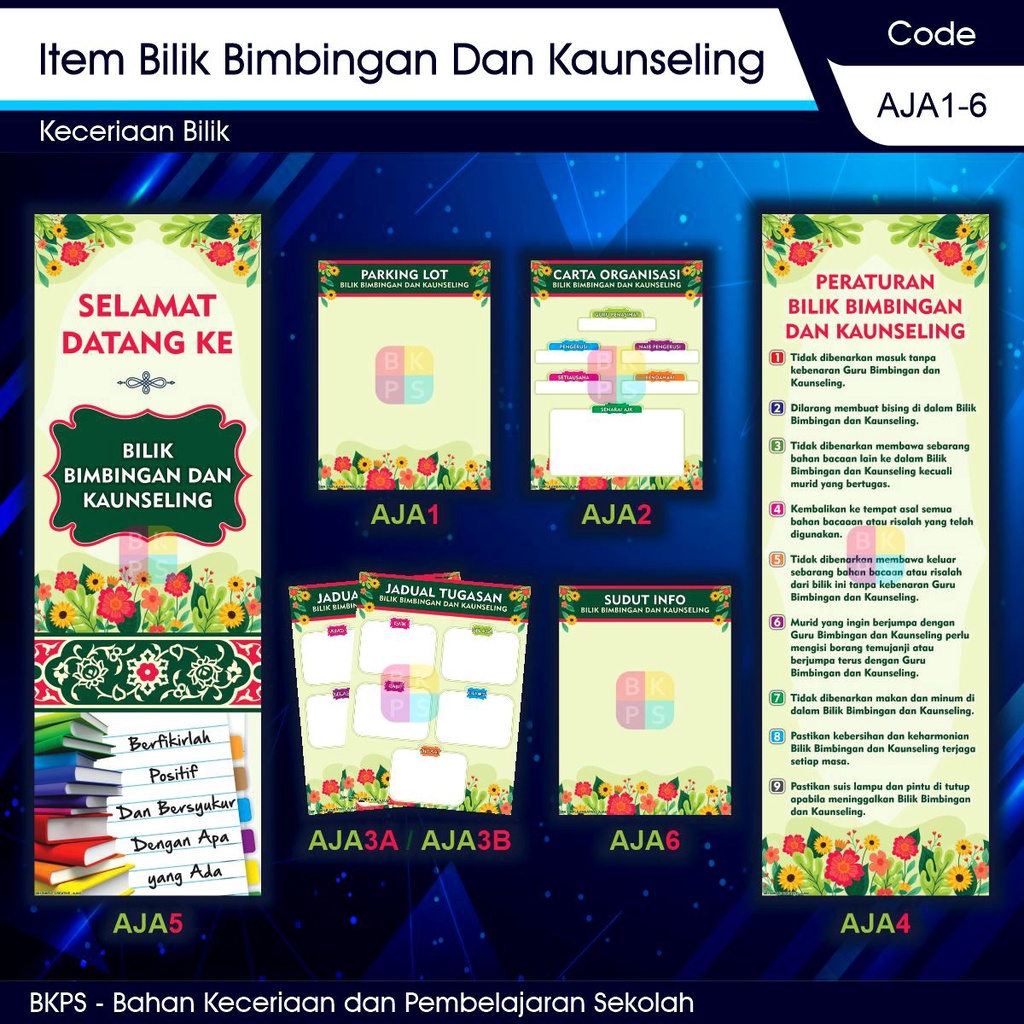 Item Banner Bilik Bimbingan Dan Kaunseling - AJA | Shopee Malaysia