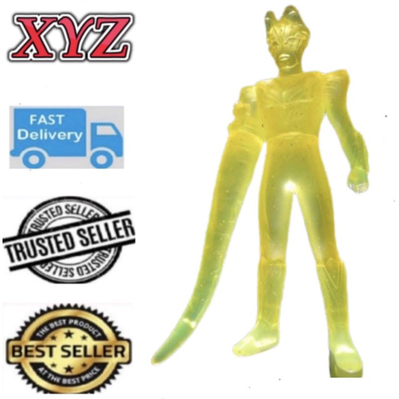 Ultraman Victory Eleking Tail (Clear Version) Sofubi Toy Figure ...