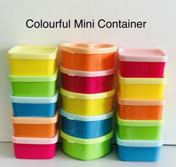[Ready Stock] 8pcs Mini Container 85ml Small Storage Box Baby food ...