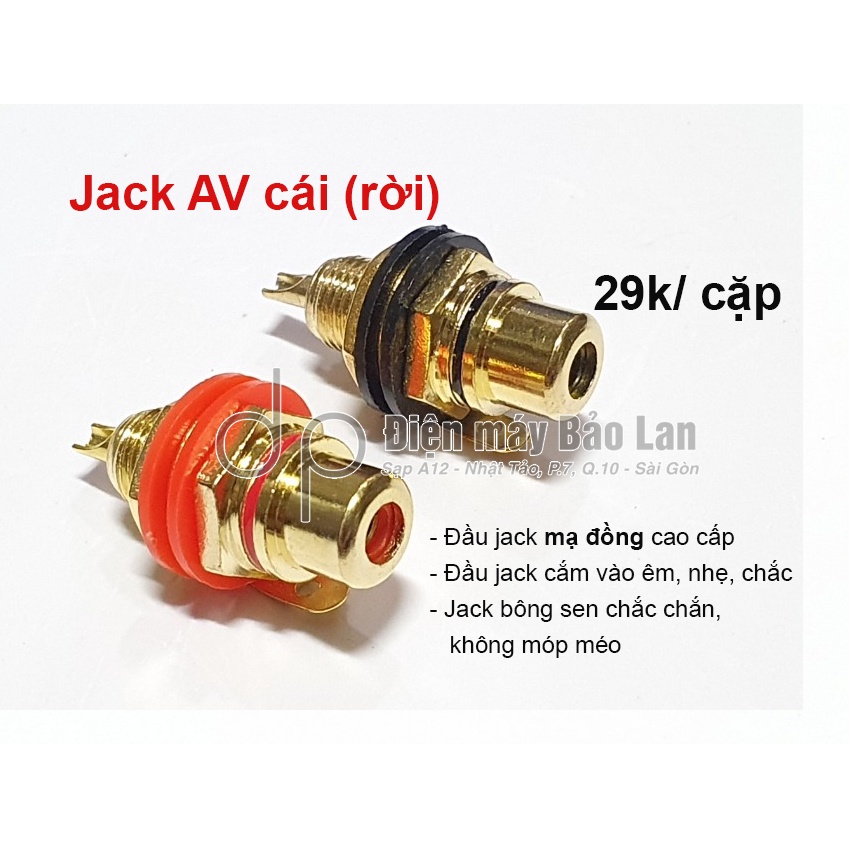 Female AV Jack (removable) | Shopee Malaysia
