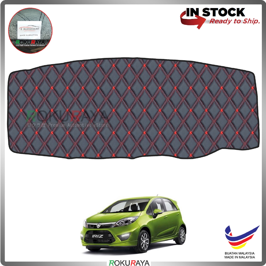 Proton Iriz RR Malaysia Custom Fit Dashboard Cover (RED LINE) | Shopee ...