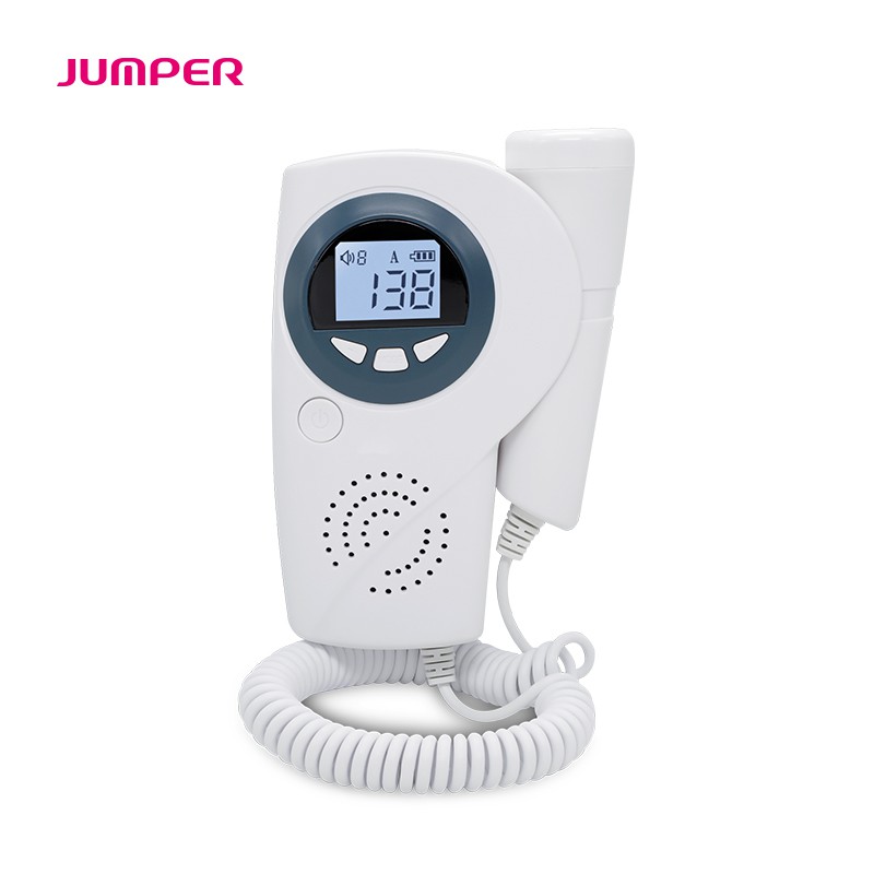 JUMPER Fetal Doppler Rechargeable 100A Fetal Heart Rate Baby Sound ...