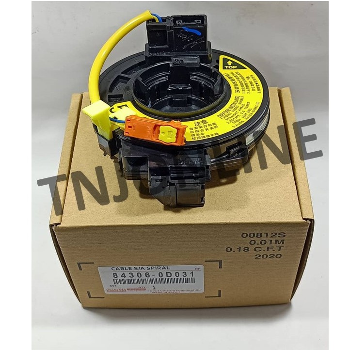 CLOCK SPRING TOYOTA VIOS NCP42 WISH ZNE10 YARIS , HIACE , COROLLA ALTIS ...