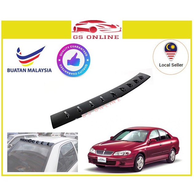 Nissan Sentra G10 N16 2000 Vortex Generator Shark Fin Aerodynamic Rear ...