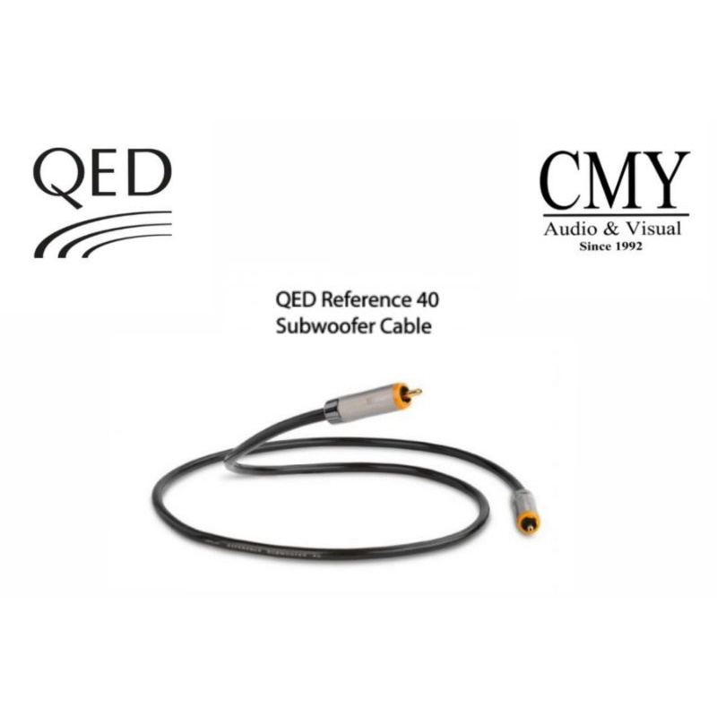 QED Reference 40 Subwoofer Cable | Shopee Malaysia