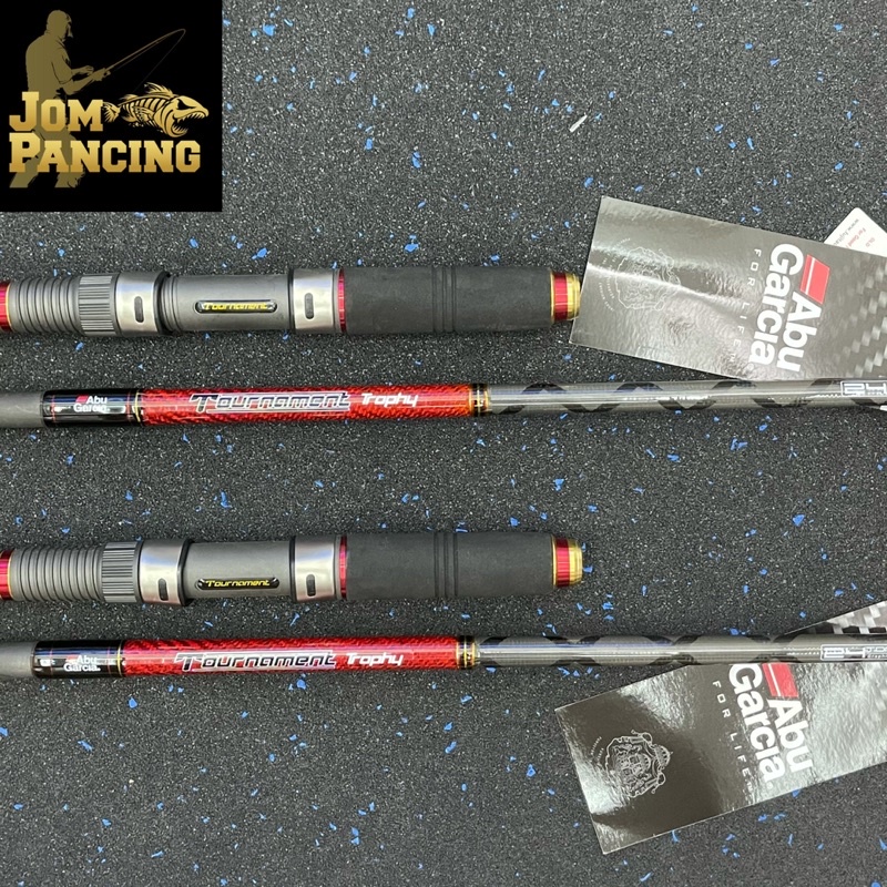 Abu Garcia TOURNAMENT TROPHY Spinning Butt-Joint Rod,Joran,Fishing ...