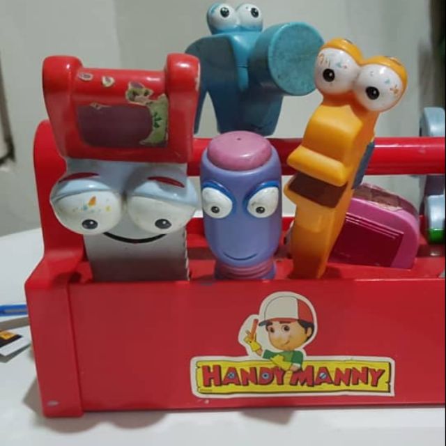 Disney Handy Manny Tools And Tool Box Shopee Malaysia