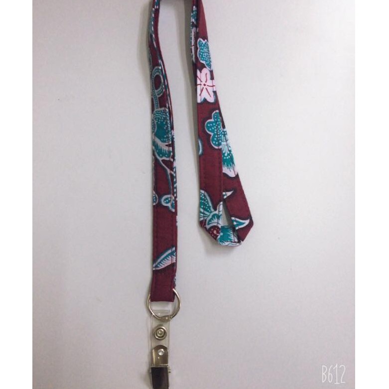 LANYARD BATIK MAROON (HANDMADE CRAFT) | Shopee Malaysia